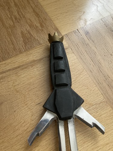 Custom Aluminum Prop Star Trek Klingon Dktagh Dagger Knife - Rings Like ...