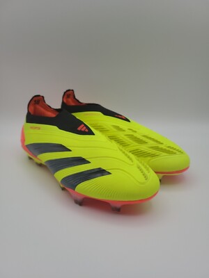 Adidas Predator Elite Laceless FG Men's Size 6 Solar Yellow Soccer ...