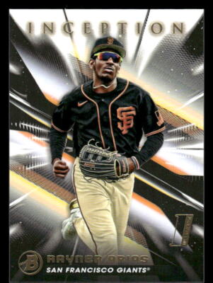 2023 Bowman Inception Rayner Arias #82 Initiation San Francisco Giants ...