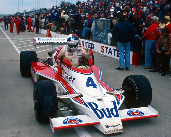 JOHNNY RUTHERFORD 1979 #4 INDY 500 CAR CLOSE UP SHOT 8X10 GLOSSY PHOTO ...
