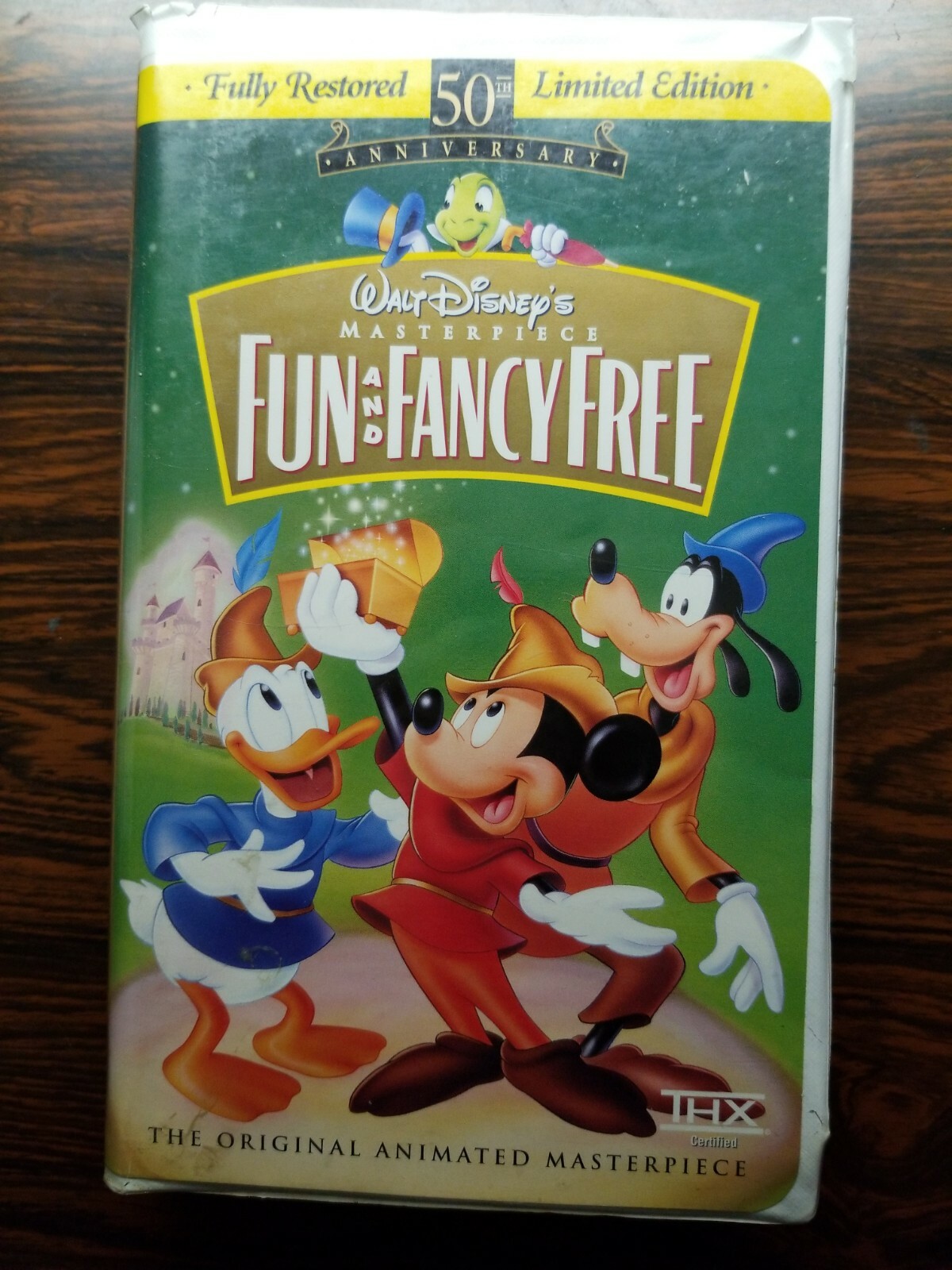 Fun and Fancy Free (VHS, 2000, Fully Restored 50th ann. limited Edition ...
