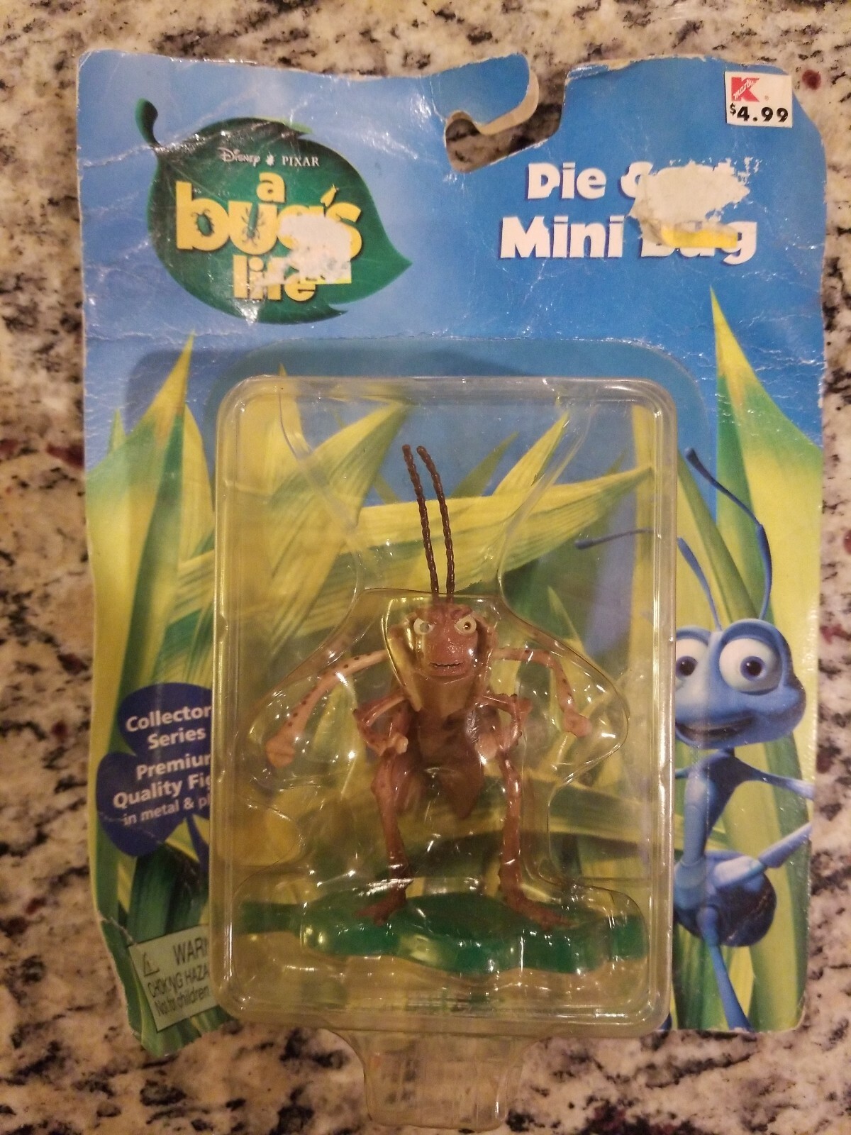 THINKWAY DISNEY PIXAR NIP DISNEY PIXAR A BUG'S LIFE MINI BUG DIE-CAST ...