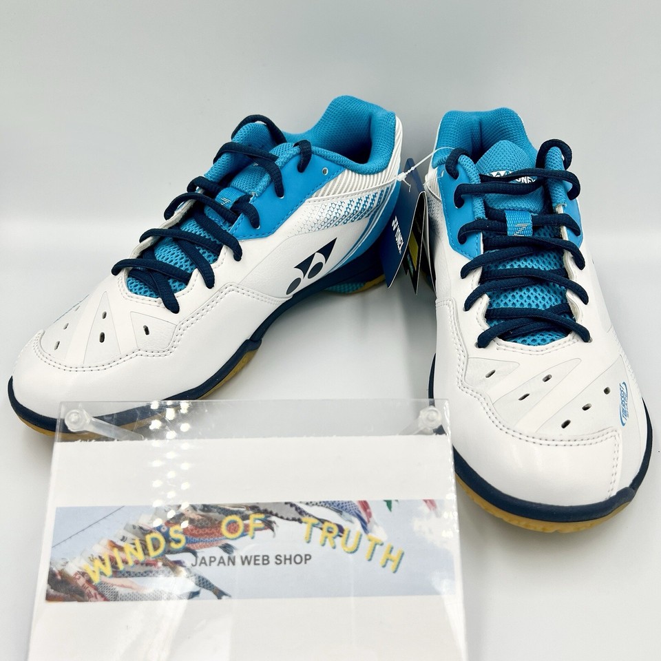 YONEX Badminton Shoes POWER CUSHION 65Z SHB65Z3 725 White / Ocean Blue ...