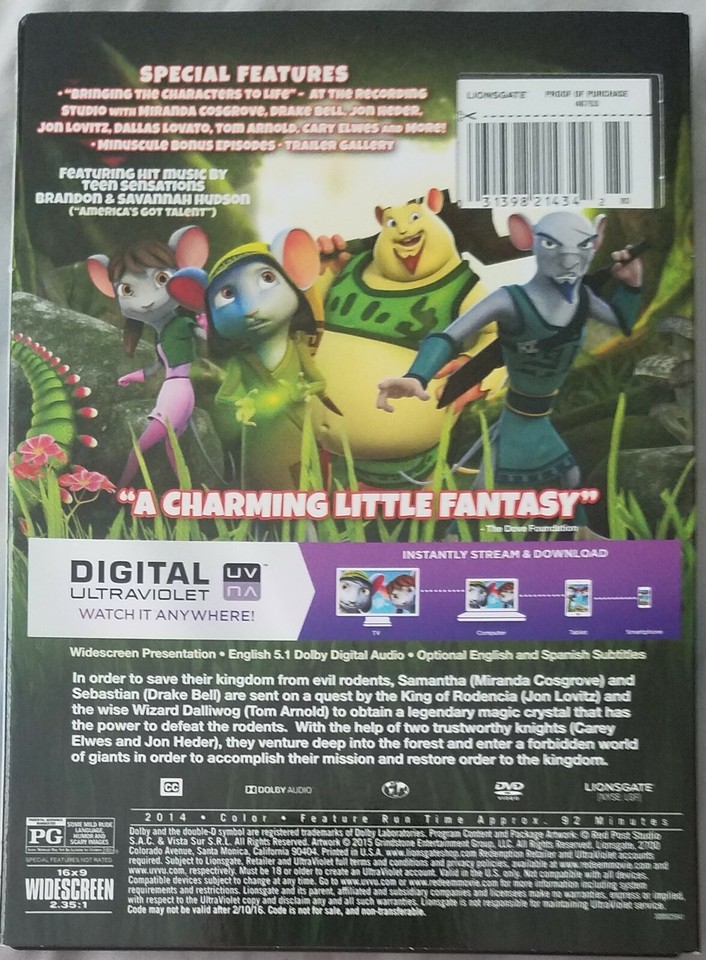 A Mouse Tale (DVD, Digital, 2015) w/ Slipcover 31398214342| eBay