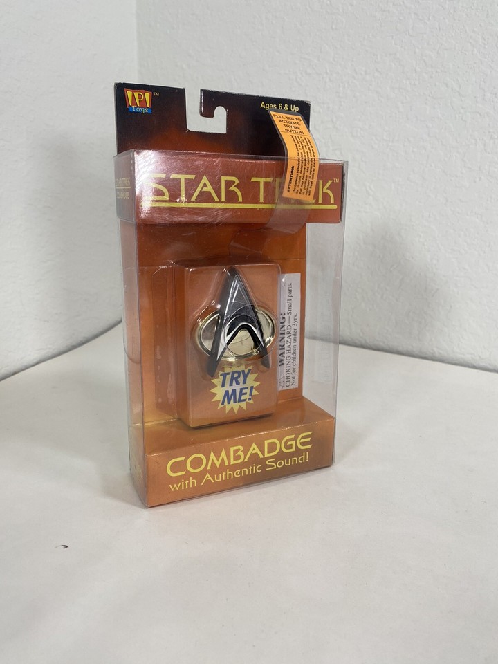 IPI Toys Star Trek The Next Generation Communicator Badge With Sound ...
