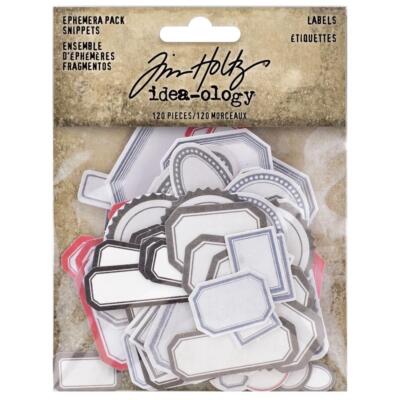 Tim Holtz Idea-Ology - Ephemera Snippets, Labels | eBay