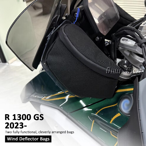 For BMW R1300GS Fairing Wind Deflector Bags Side Windshield Storage ...