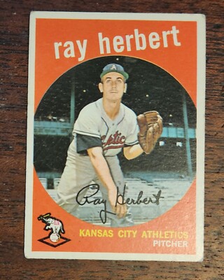 RAY HERBERT 1959 TOPPS BASEBALL #154 | eBay