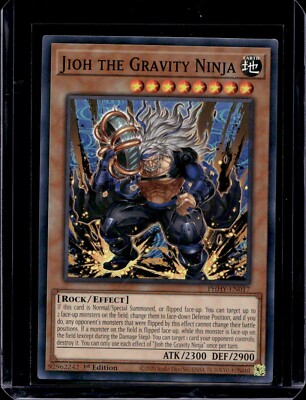 Yugioh! Jioh the Gravity Ninja - PHHY-EN017 - Common - 1st Edition Near ...