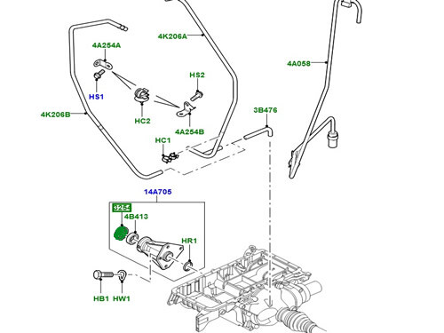 GENUINE LAND ROVER FRONT DIFFERENTIAL SEAL RANGE ROVER 03 TO 12 NEW ...