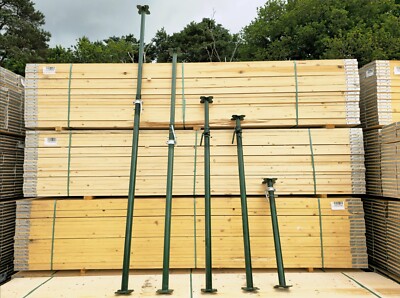 2 No. New Size 3 Green Painted Acrow Prop - Acro Props - New- BEST ...