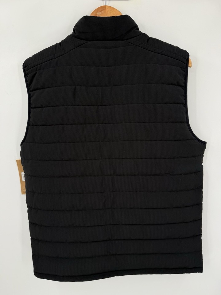 Eddie Bauer Men’s Stay Warm Light Weight Puffer Palisade Vest Black ...