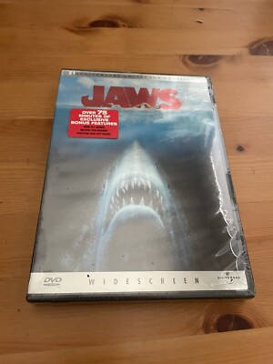 Jaws DVD Widescreen Anniversary Collector's Edition New Sealed ...