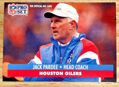 1991 PRO SET JACK PARDEE CARD#171 NM-MT RAMS REDSKINS BEARS OILERS ...