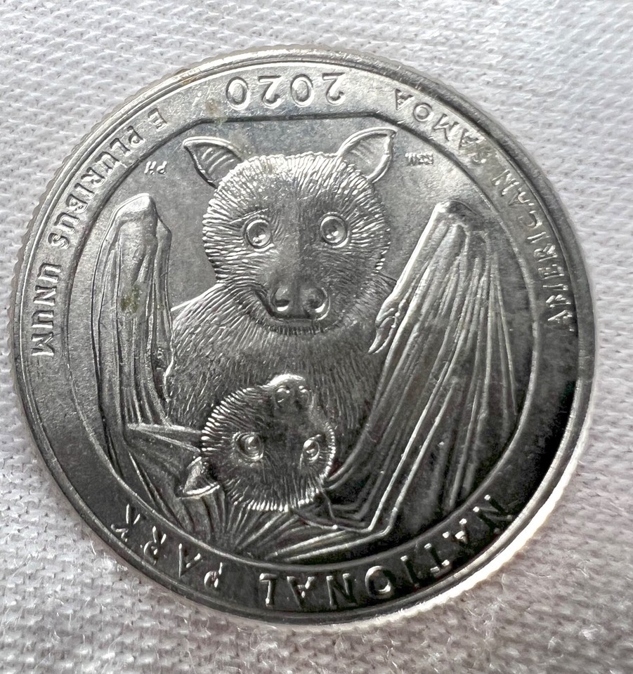 (Covid Quarter) D Mint Mark 2020 Bat Quarter Collectible. | eBay