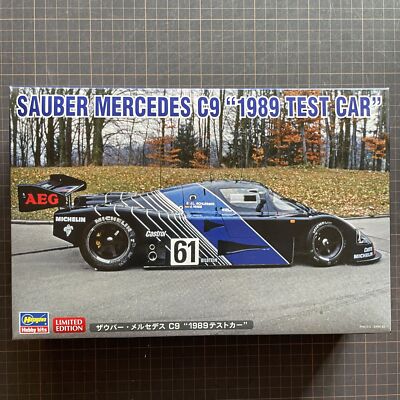 Hasegawa 1/24 SAUBER MERCEDES C9 1989 TEST CAR Model kit 20626 JAPAN ...