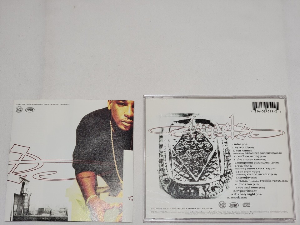O.C. - Jewelz CD 1997 2nd OC Album NY Rap Hip Hop jewels ditc Music CD ...