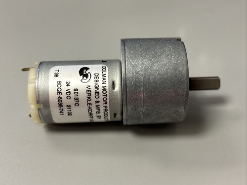 Colman Motor Products Merkle-Korff Industries 24v DC Gear Motor BDQE ...