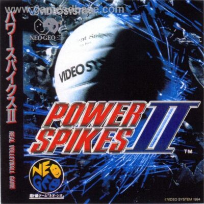 Neo Geo CD POWER SPIKES II 2 No Back sheet | eBay
