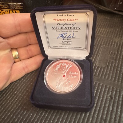 Road to Roota 1 Ounce Silver Coin .999 BU Bix Weir Collector No. 175 ...