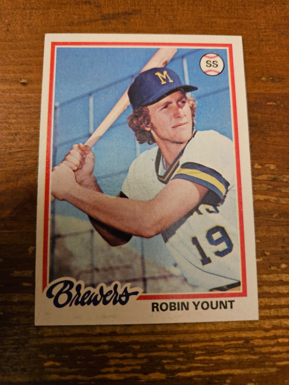 1978 TOPPS BASEBALL ROBIN YOUNT #173 MILWAUKEE BREWER Hall Of Fame nice ...