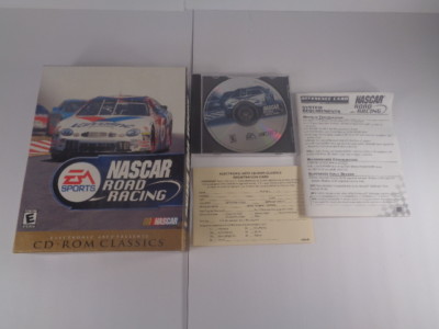 NASCAR Road Racing PC 1999 Video Game CD-ROM Classics Big Box ...