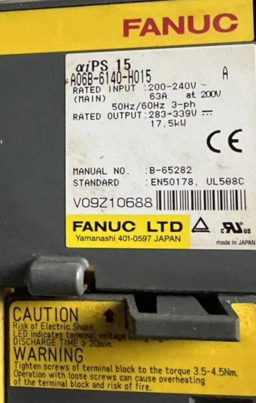 FANUC Servo Drive A06B-6140-H015 A06B6140H015 NEW | eBay