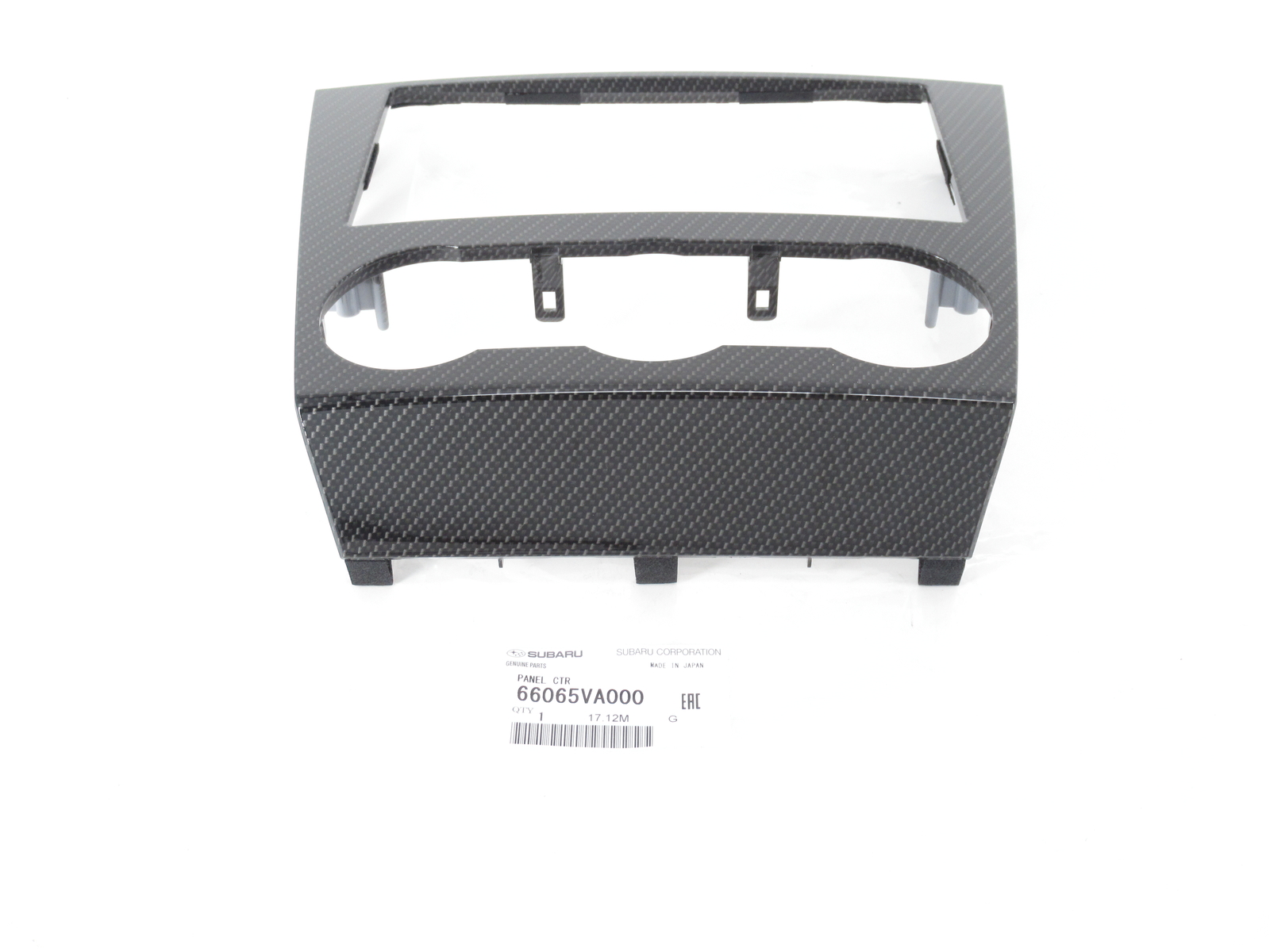 Genuine OEM Subaru 66065VA000 Center Panel Dash Trim Bezel Cover w/o ...