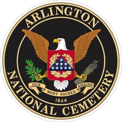 4" ARLINGTON NATIONAL CEMETARY DECAL STICKER | eBay
