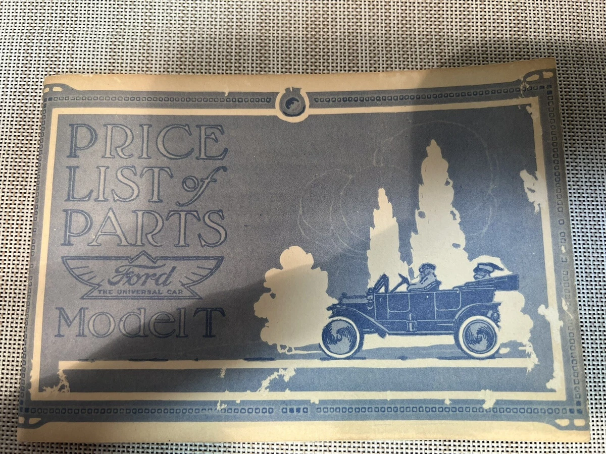 Ford Model T Parts Ebay