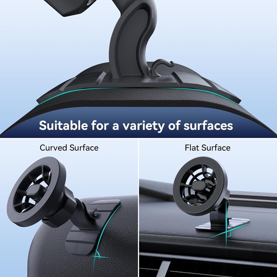 Magnetic Car Mount [20 Strong Magnets] Magnetic Phone Holder for Car ...