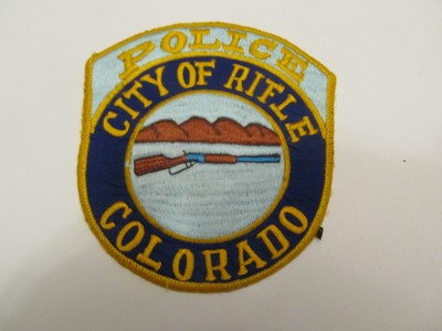 Colorado Rifle City Police Patch | eBay