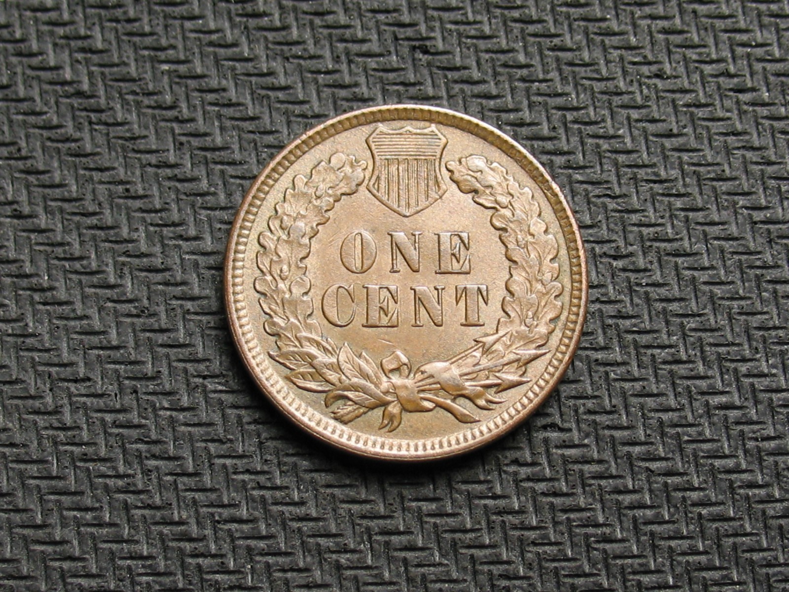 💰 COPPER COIN! BU 1908 INDIAN HEAD CENT PENNY FULL LIBERTY & DIAMONDS ...