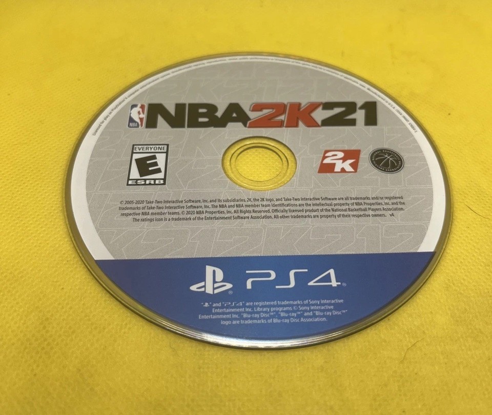 NBA Basketball 2K21 (Sony PlayStation 4, PS4, 2020, Tested Works Great ...