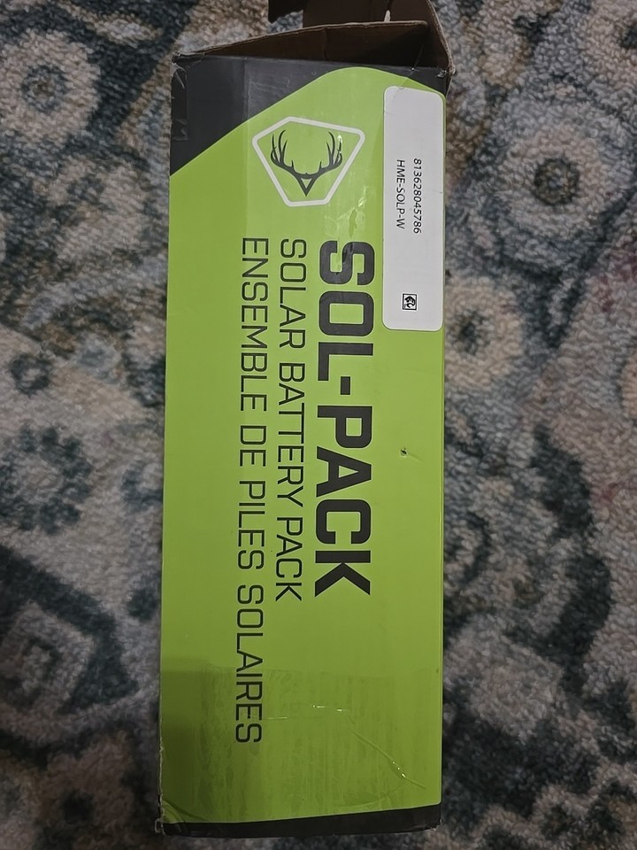 HME Sol-Pack Solar Battery Pack For Trail & Game Cameras HME-SOLP-V4 | eBay