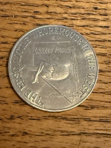 VINTAGE Chicken Ranch Brothel Drink Token Las Vegas | eBay