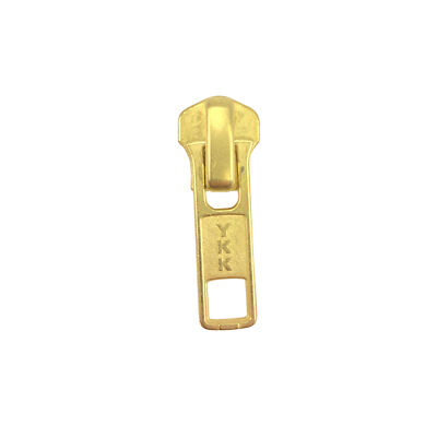 YKK #5 Metal Short Tab Slider Gilt - 10 Pack | eBay