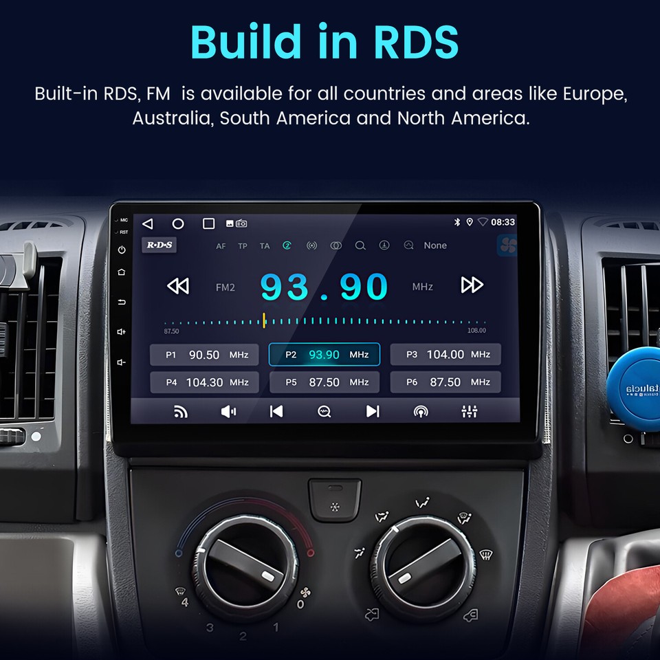 Carplay Car Radio Stereo For FIAT Ducato Boxer 2006-2024 GPS Navi Head ...