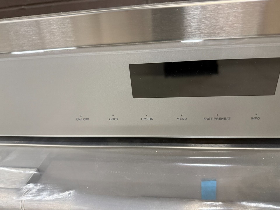 Thermador ME301WS - Masterpiece 30" Gray Glass On Stainless Single Wall ...