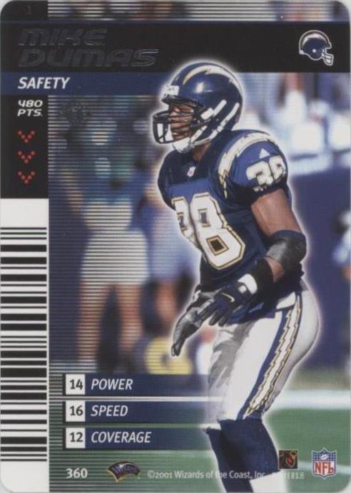 2001-02 NFL Showdown 1st Edition - Mike Dumas #360 for sale online | eBay