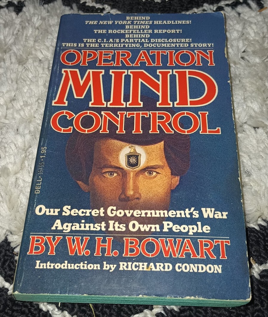 Operation Mind Control Walter Bowart 1st Printing Conspiracy Theory Pb ...