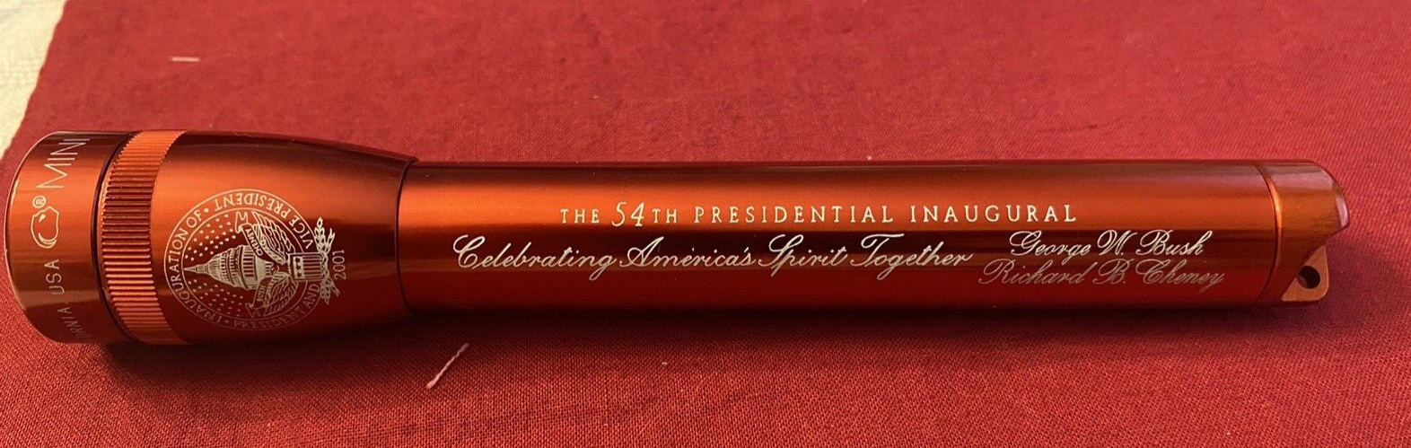 WHITE HOUSE 2001 INAUGURATION OF GEORGE W. BUSH / COMMEMORATIVE ...