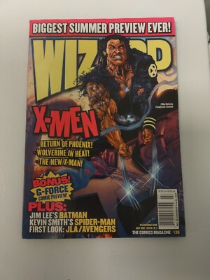 WIZARD THE COMICS MAGAZINE # 130 JULY 2002 Ethan Van Sciver Wolverine ...