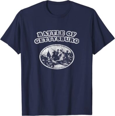 Retro Battle of Gettysburg Vintage Civil War T-Shirt *NEW 6 Colors* | eBay
