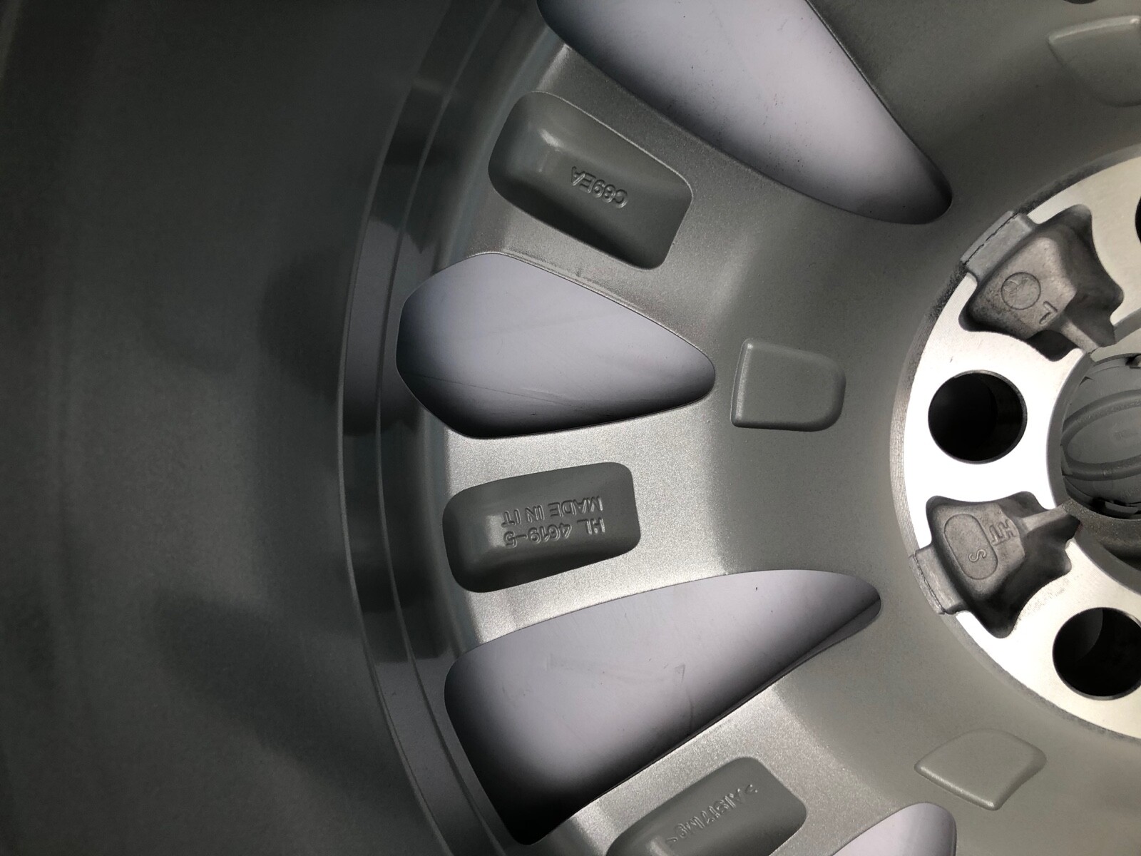 Genuine Range Rover 2013+ 5 Split Spoke Silver Sparkle Wheel 20" x 8 ...