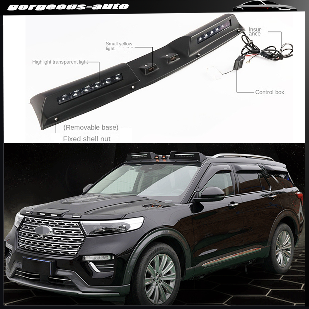 Ford Explorer Off Road Led Light Top Light Luggage Rack Off Road
