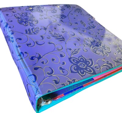 Vtg Mead 90s Super Shades 3-Ring Vinyl Binder + Tabs | eBay