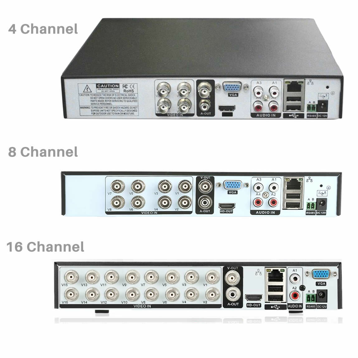 ANSPO 5MP Smart CCTV DVR Recorder Box 4/8/16/32 Channel CH 1080 HD ...
