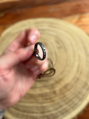 🍀 Uncharted Halskette Ring Nathan Drake Cosplay Leder 60cm Verstellbar ...