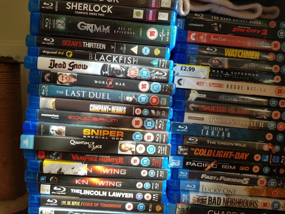 💿 ⭐⭐Blu-Ray +⚡Steel Books + Boxsets Mostly £1 Each NEW TITLES ADDED Job ...